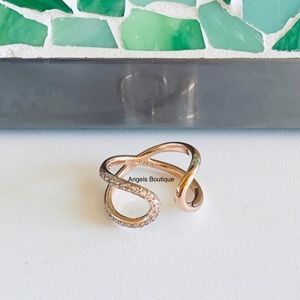 Pandora | Jewelry | Pandora Rose Wrapped Open Ring | Poshmark